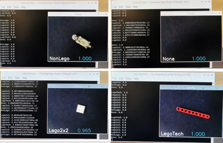 Microsoft lobeで機械学習：得られたtfliteモデルを使ってRaspberry pi上でLegoブロックの分類をする｜うちの実験的Web