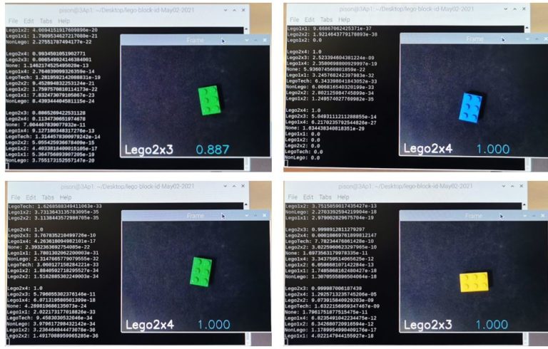 Microsoft lobeで機械学習：得られたtfliteモデルを使ってRaspberry pi上でLegoブロックの分類をする｜うちの実験的Web